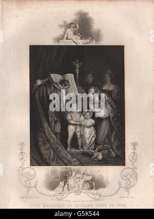 Princes in the Tower Edward V of England 1483 brother Richard of ...