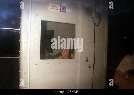 Roy Whiting arrives in a prison vehicle at Lewes Crown Court in East ...