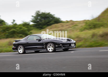 Classic Pontiac Trans Am side view isolated on white background Stock ...