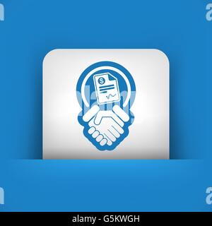 Payment reconciliation concept icon Stock Vector Image & Art - Alamy