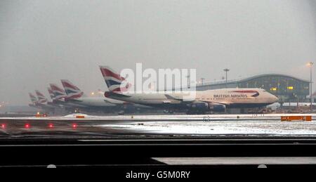 Winter weather Jan 20th Stock Photo - Alamy