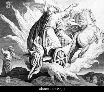 Szene aus dem Alten Testament der Bibel. Scene from the Old Testament ...