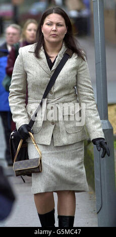 Amy Gehring arriving for her trial at Guildford Crown Court Stock Photo ...