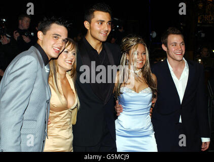 Pop Idol judges (from left) Neil 'Dr' Fox, Simon Cowell, Nicki Chapman ...