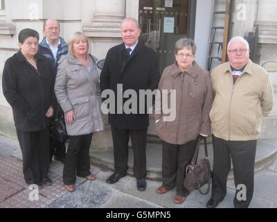 David Heasley outside Mays chambers coroner's court in Belfast this ...