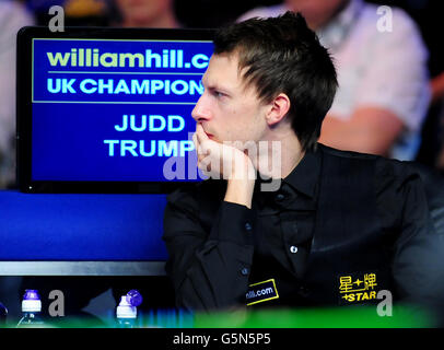Judd Trump during first round match Judd Trump and Ding Junhui The ...