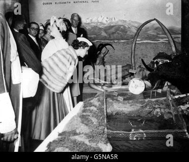 Princess Margaret at Rhodes Exhibition in Africa . Princess Margaret ...