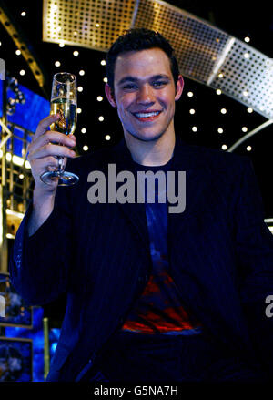 Pop Idol finalist Will Young from Hungerford, Berkshire, celebrates ...