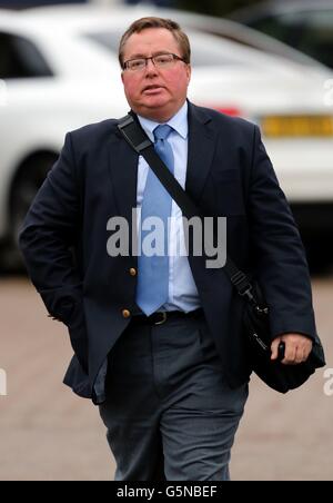 Former BBC presenter Michael Souter leaves Norwich Crown Court where he ...