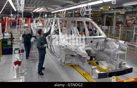 JLR factory in Solihull Stock Photo: 106807130 - Alamy