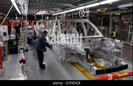 JLR factory in Solihull Stock Photo - Alamy