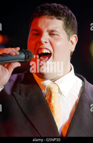 Pop Idol finalist, Rik Waller, performs his forthcoming single 'I Will ...