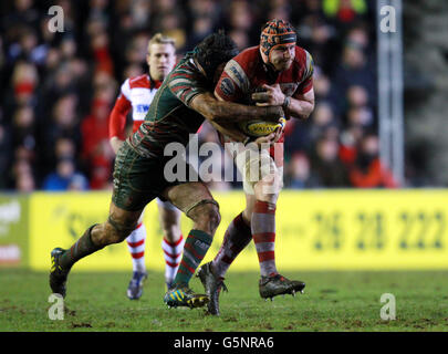 Gloucester Rugby's Ben Morgan Stock Photo - Alamy