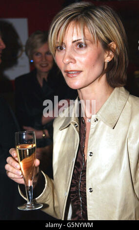 Julia Carling TV Presenter Stock Photo - Alamy