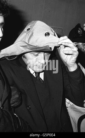Actor, John Bindon in London after he successfully applied for his ...