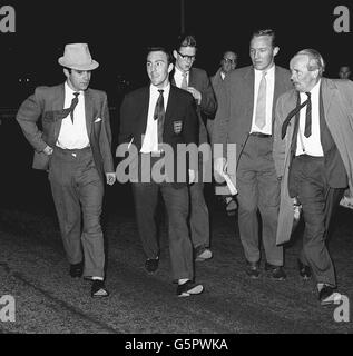 Jimmy Greaves, Chelsea football player, pictured on his wedding day ...