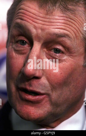 FOOTBALL MANAGER JIM BARRON Stock Photo - Alamy