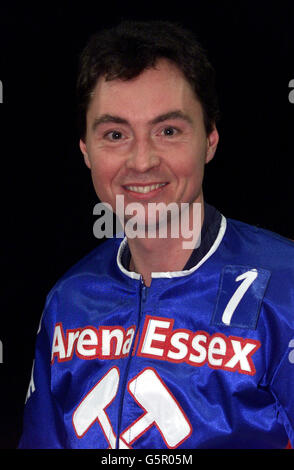 Kelvin Tatum of Arena Essex at the Speedway GB Exhibition 2003 at the ...