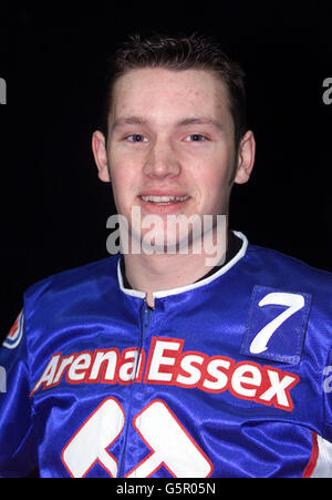 Scott Courtney of Arena Essex Kent Sweepers Hammers at the launch for ...