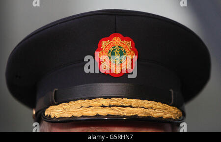 Garda commissioner Martin Callinan holds a press conference at Dundalk ...