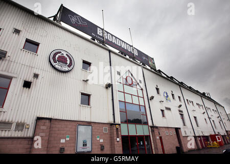 Clyde FC Stock. Broadwood Stadium, the home of Clyde FC Stock Photo - Alamy