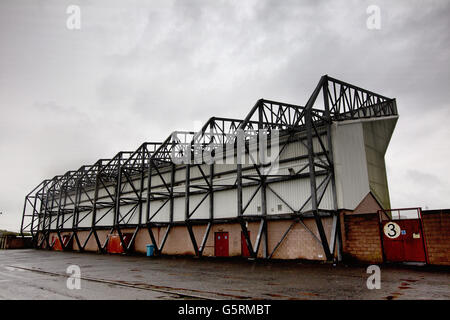Clyde FC Stock. Broadwood Stadium, the home of Clyde FC Stock Photo - Alamy