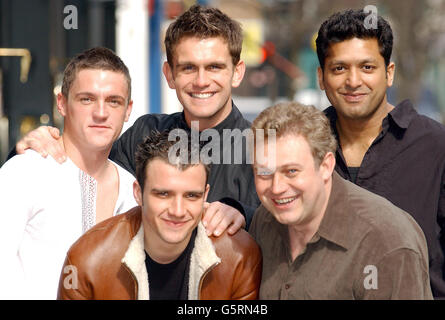 Cast members of The Bill.. Cast members of the ITV1's The Bill, during ...