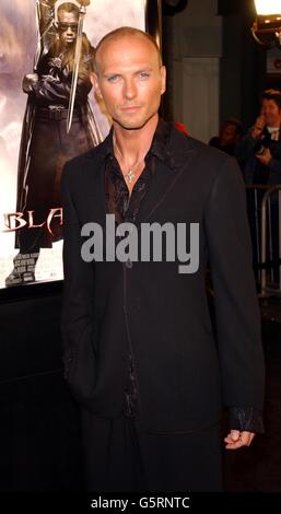 Actor and singer Luke Goss arriving at the premiere of his new film ...