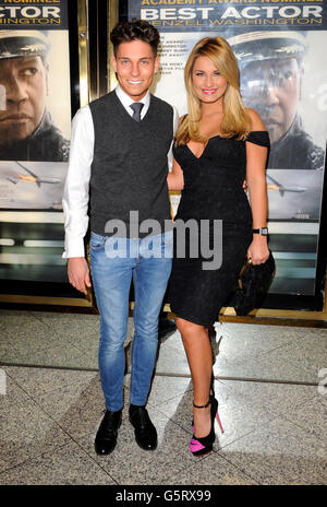 Joey Essex and Sam Faiers (left) from The Only Way is Essex at the Old ...