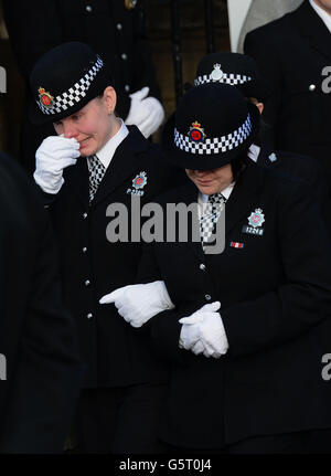 Funeral of Pc Andrew Bramma Stock Photo - Alamy