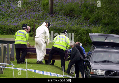 Joseph Kappen exhumation Stock Photo - Alamy