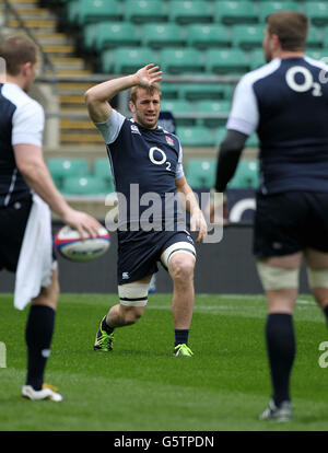 Rugby Union - 2013 Six Nations - England v Scotland - England captains ...