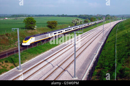 Ebbsfleet International train station on the Eurostar and South Eastern ...
