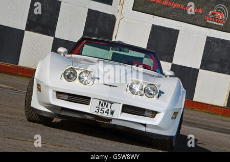Classic Chevrolet Corvette Stingray Muscle Car Stock Photo - Alamy