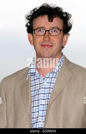 British actor Steve Coogan poses for photographers on a terrace of the ...