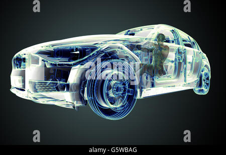 Car wheel xray Stock Photo - Alamy