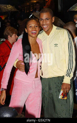 Alesha Dixon from girl band Mis-teeq during the launch of new clothing ...