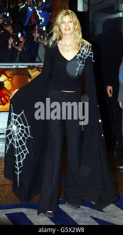 Model Tania Strecker arrives for the UK Premiere of Spider-man at the ...