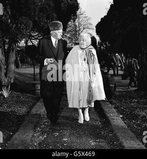 Margaret Rutherford, the 74 year old actress who become a Dame in the ...