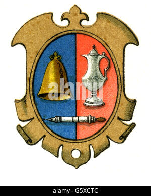 heraldry, coat of arms, guild coat of arms, Germany, blacksmithes ...