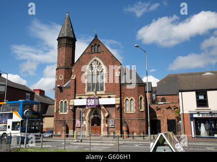 SO! Bar in Chesterfield is a converted church building Stock Photo - Alamy