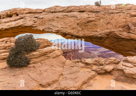 world famous mesa arch in canyonlands national park, utah us Stock ...