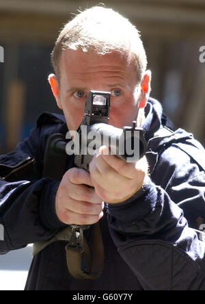 Plastic police baton Stock Photo - Alamy