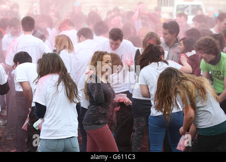 Hundreds of Trinity students celebrate Holi, the Indian Festival of ...