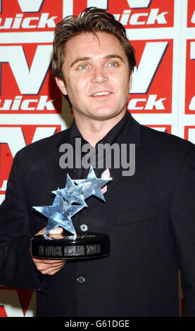 Alex Ferns - TV Quick awards Stock Photo - Alamy