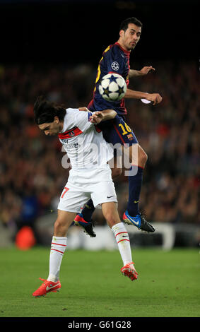 Barcelona's Sergio Busquets Stock Photo - Alamy