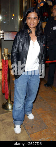 EastEnders actress Bindya Solanki arriving at Planet Hollywood, London ...