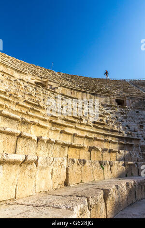 Jordan, ruins of Jerash, Amphitheater Stock Photo - Alamy