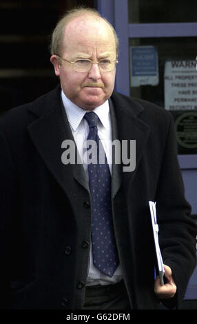 The Rural development minister Ross Finnie at the Scottish parliament ...