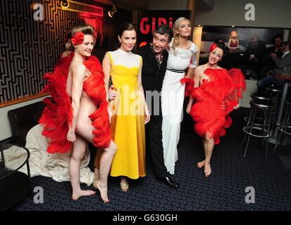 London, UK. Anna Friel, Steve Coogan and Tamsin Egerton at the The Look ...